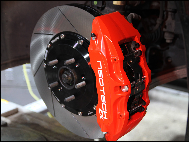 [스팅어] 브레이크튜닝 프론트 네오테크6p EX 고성능브레이크 , 리어 네오테크 NF 4P , 380mm 로터